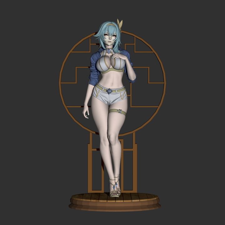 3D Printable Genshin Impact Yura by JM HE