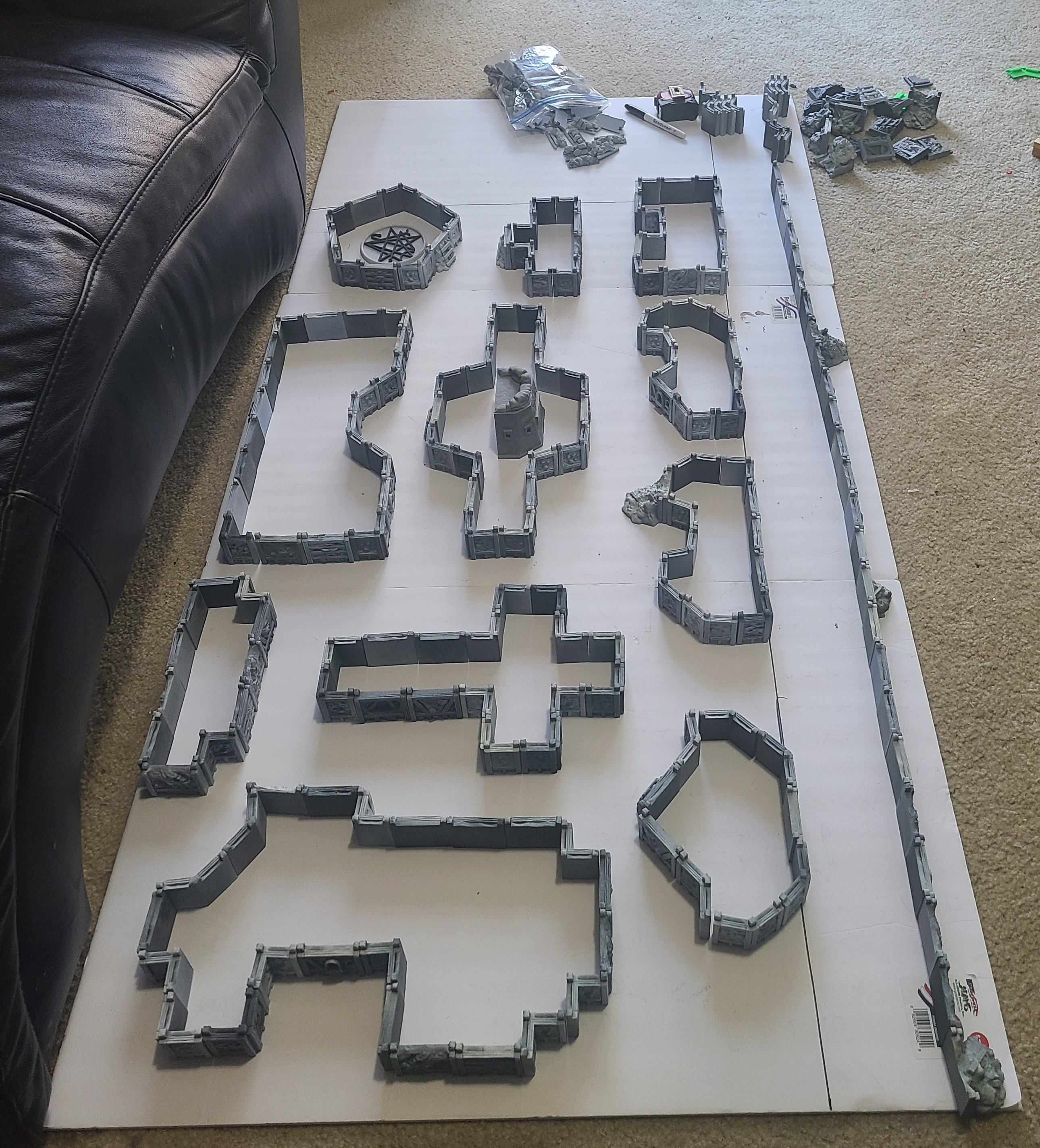 3D Printable Trench Terrain: Trench System Bundle by Diceverse