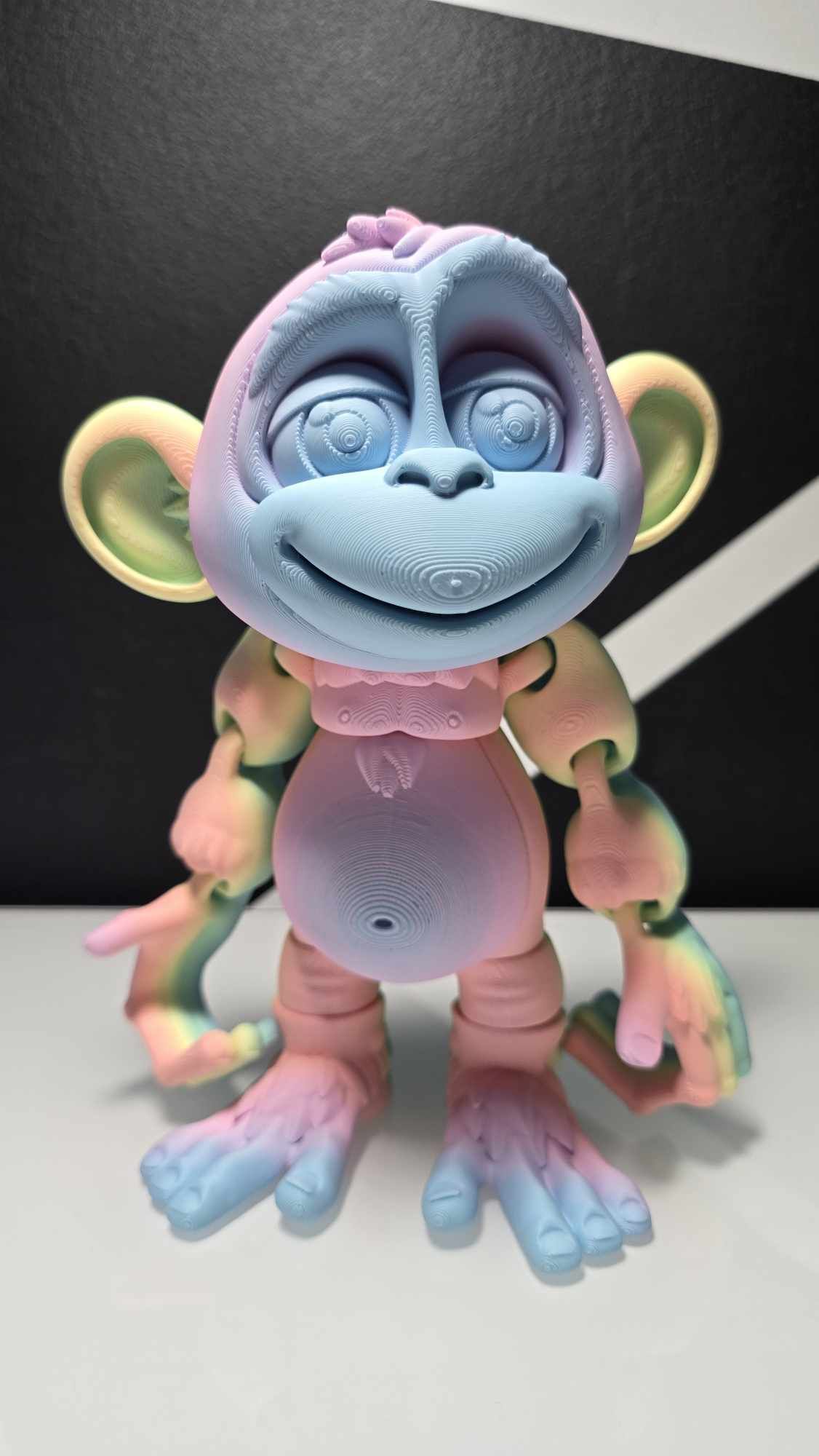 3D Printable Flexi Factory Monkey, Banana and Tree with 3MF Files ...