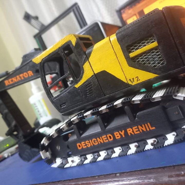 3D Printable RENATOR by Renil Niyas