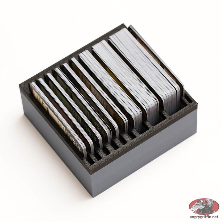 3D Printable D&D - Castle Ravenloft Board Game Insert and Organizer by Jim