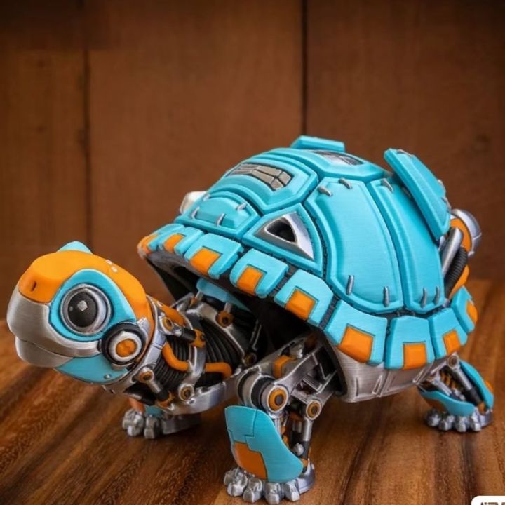 3D Printable Robot turtle 3D printing by JM HE
