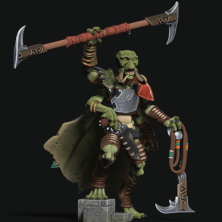 3D Printable Thark - War Shaper - 32mm by TheGoodBrick