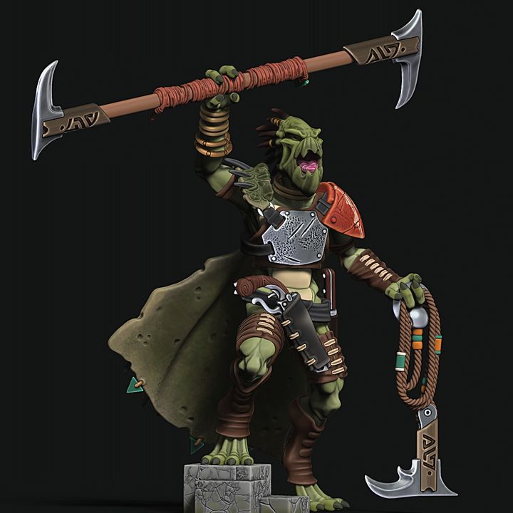 3D Printable Thark - War Shaper - 32mm by TheGoodBrick