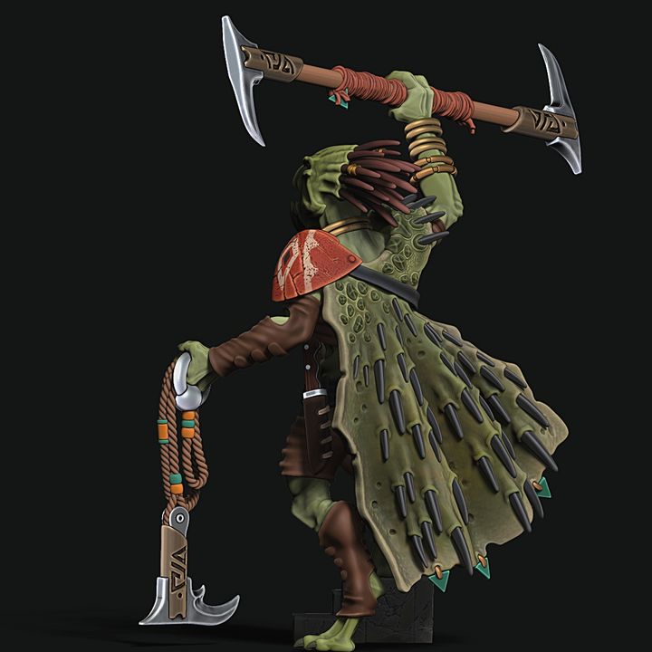 3D Printable Thark - War Shaper - 32mm by TheGoodBrick