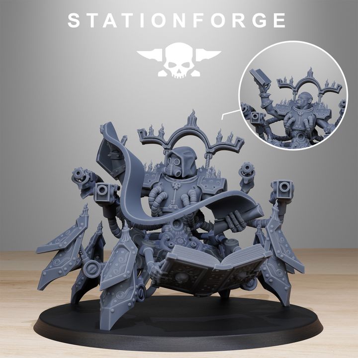 3D Printable Scavenger Librarian by Station Forge