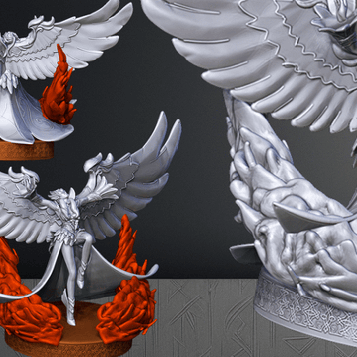 3D Printable AURELIA FIREWING by Outter Space