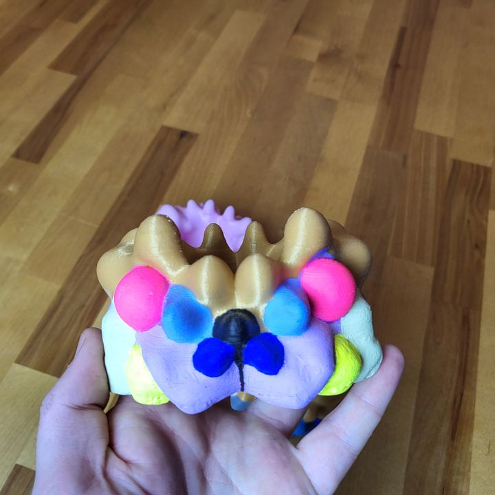 3D Printable Blob Ball Bowl 1 by Ben Bergman