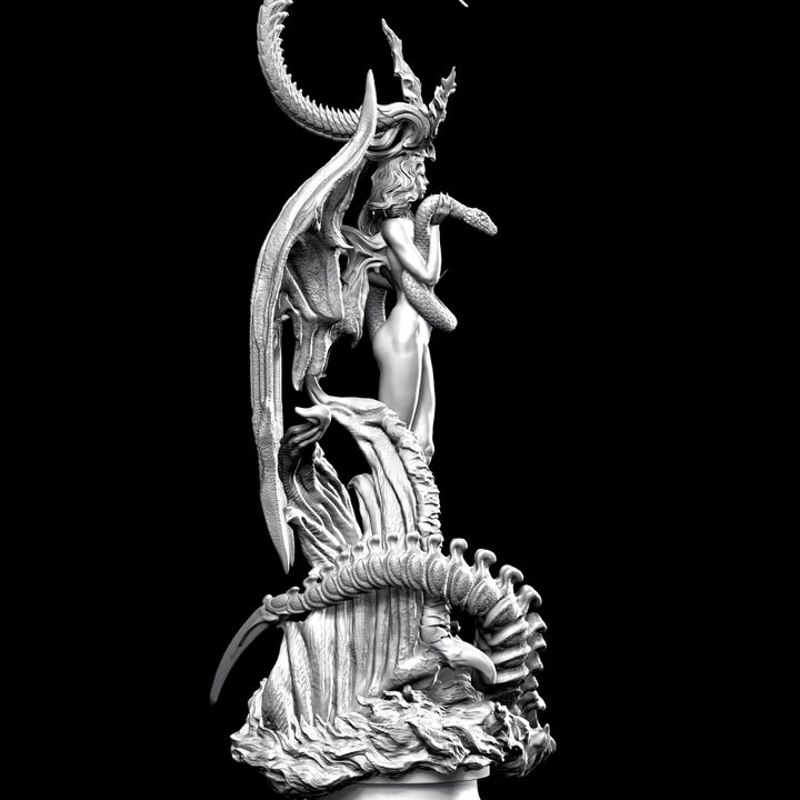 3D Printable Lilith by Andrii Akhtyrskyi