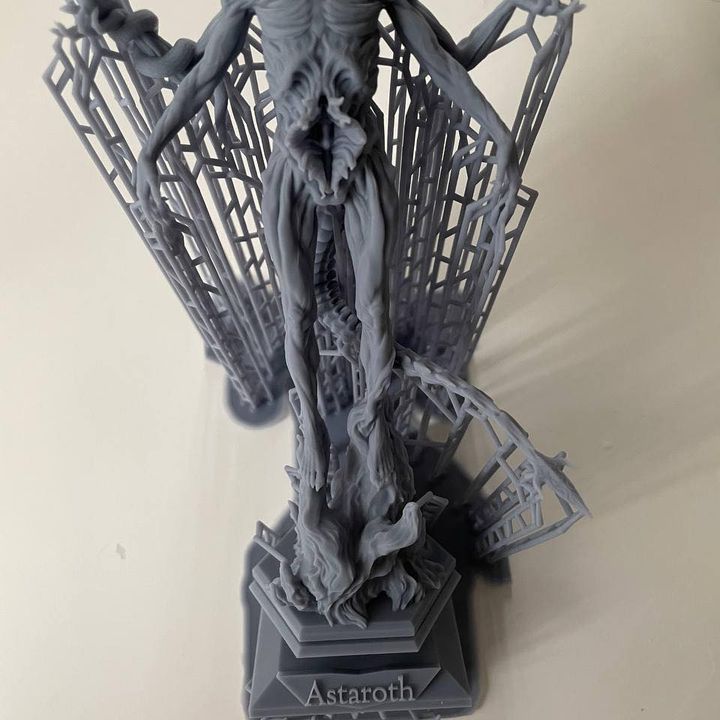 3D Printable Astaroth demon 3D print model by Andrii Akhtyrskyi