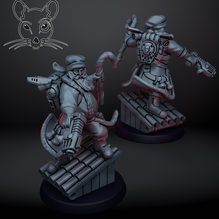 3D Printable Plasma Claus by RatMan Forge