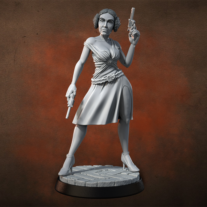 3D Printable LINDA ORGA by Falcata 3d