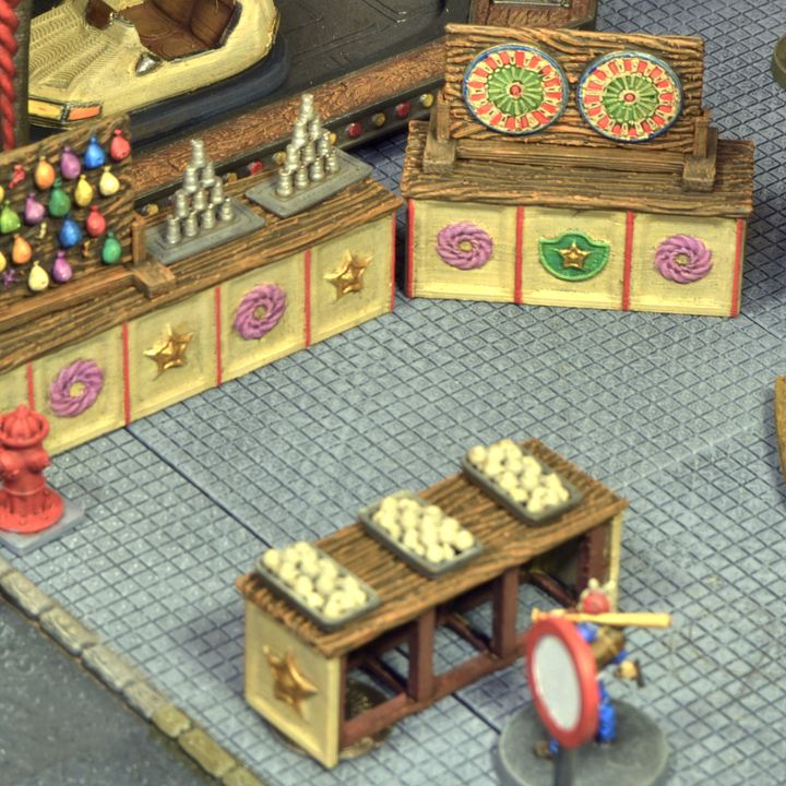 3D Printable Small Fair Games by Dani Amengual