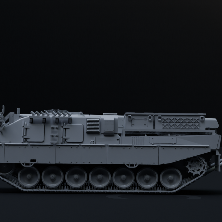 3D Printable German Wisent II ARV by The Military Industrial Complex
