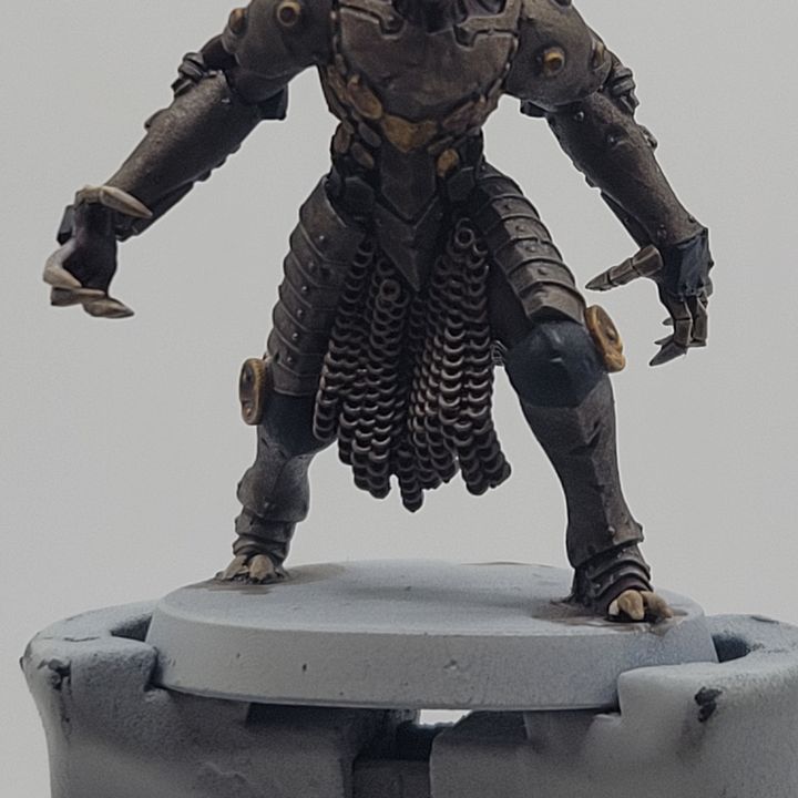 3D Print of Trench Crusade - Death Commando - Heretic Legion by gregpearce
