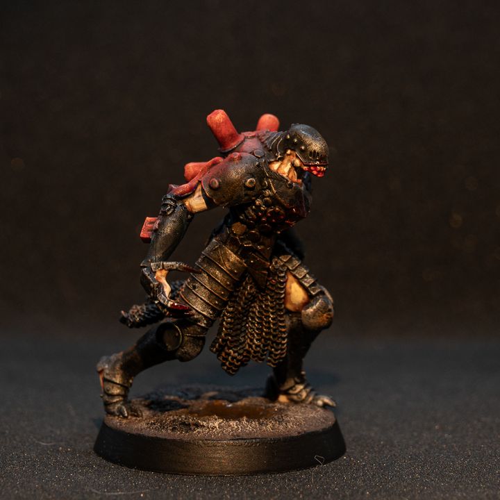 3D Print of Trench Crusade - Death Commando - Heretic Legion by bensasson