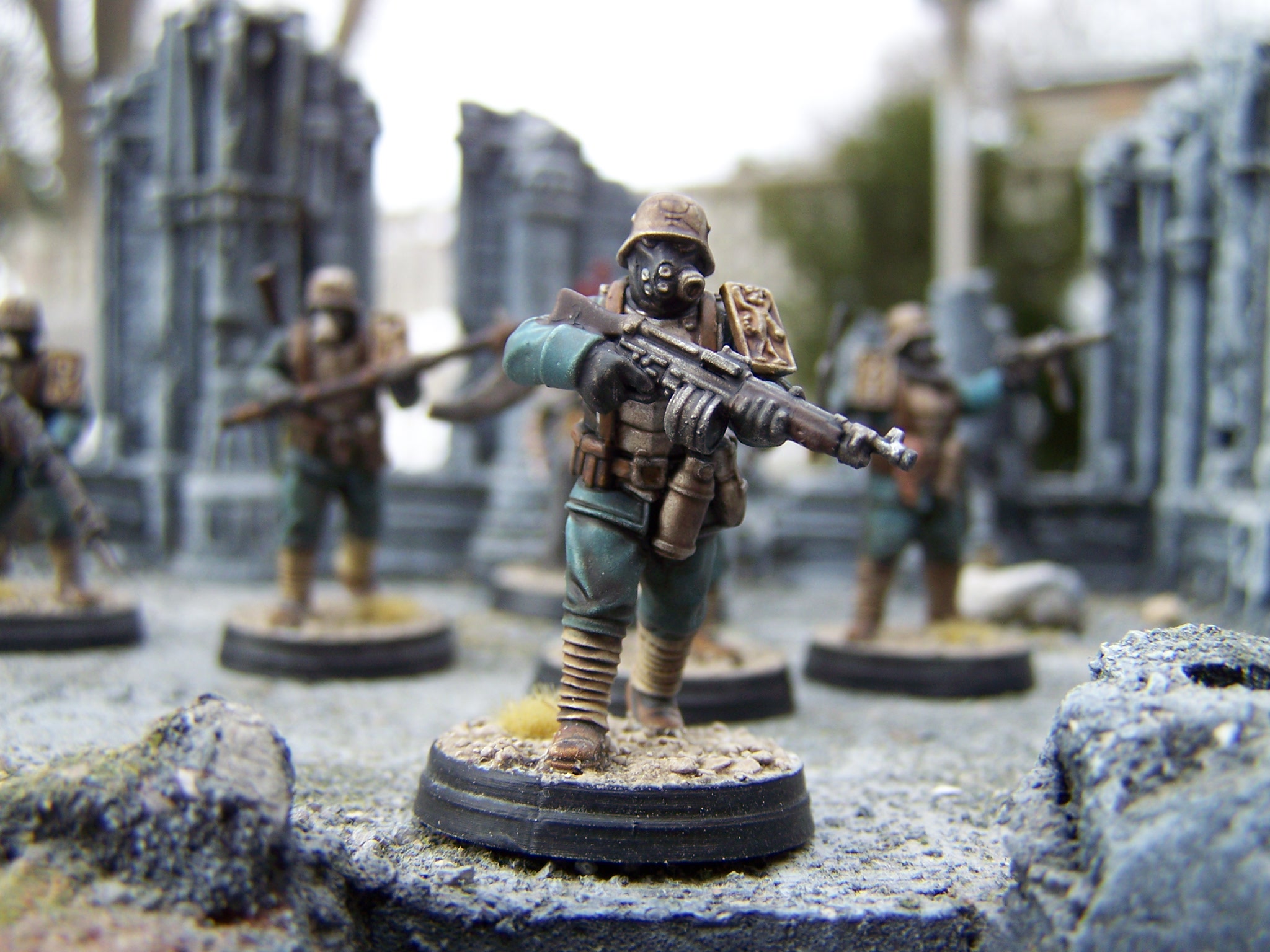 3D Printable Trench Crusade - Heretic Troopers - Heretic Legion by ...