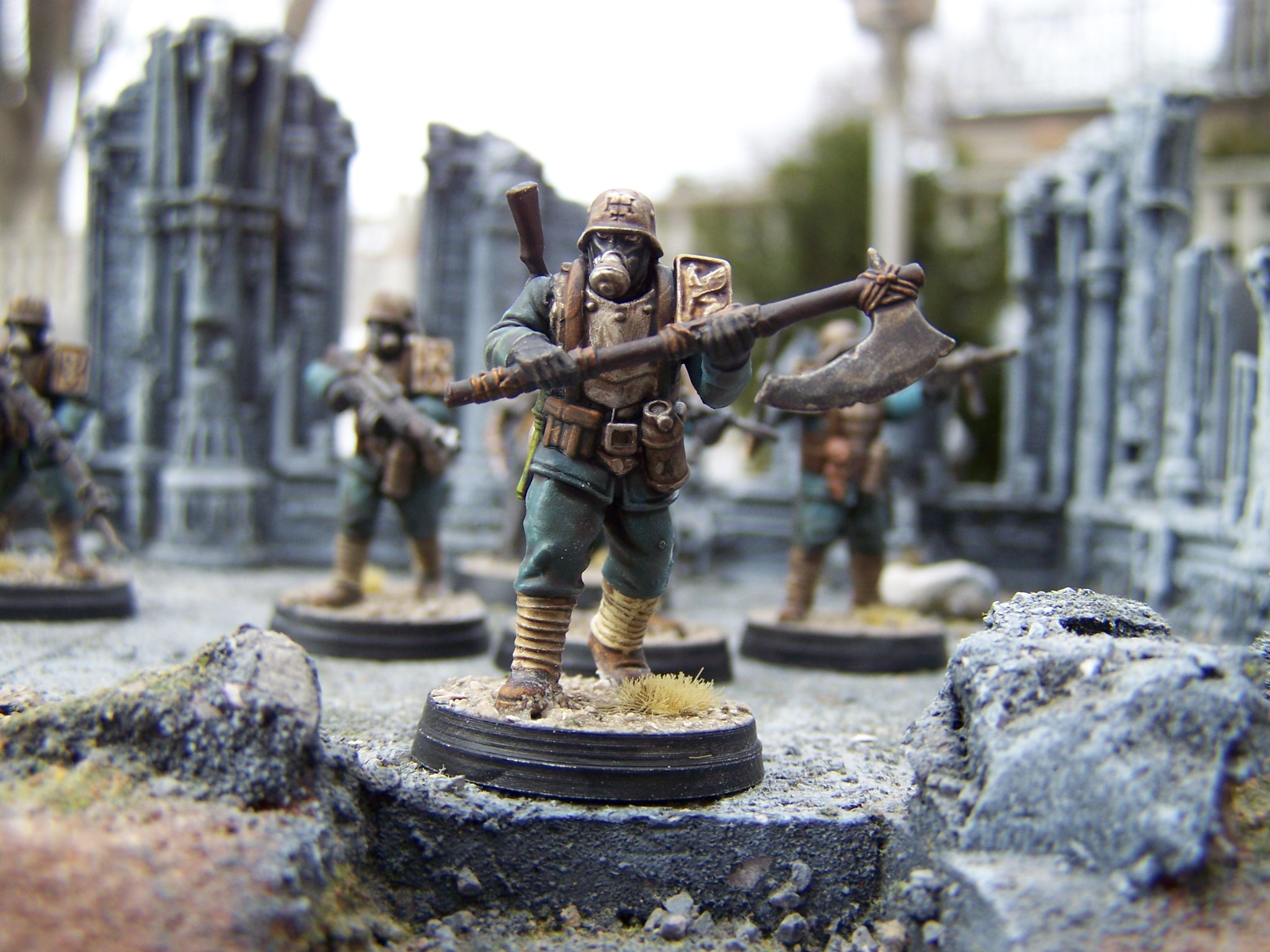 3D Printable Trench Crusade - Heretic Troopers - Heretic Legion by ...