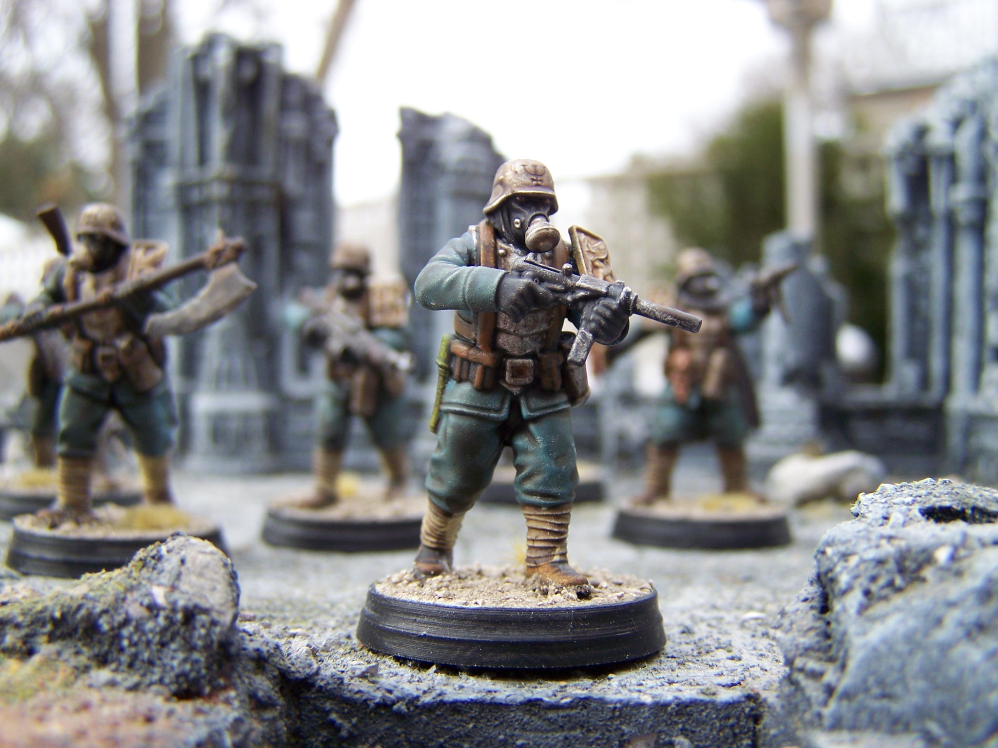 3D Printable Trench Crusade - Heretic Troopers - Heretic Legion by ...