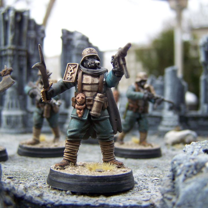 3D Print of Trench Crusade - Heretic Troopers - Heretic Legion by ...