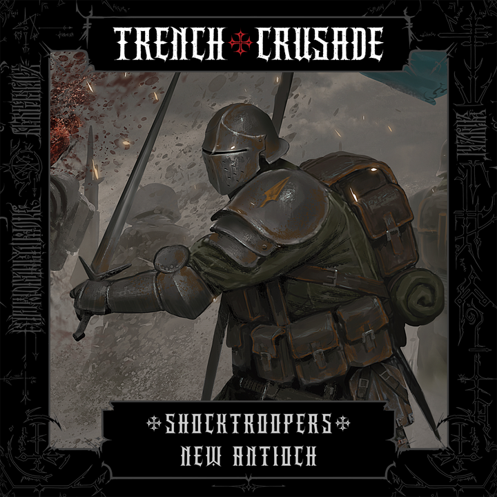 3D Printable Trench Crusade - Shocktroopers - New Antioch by Factory ...