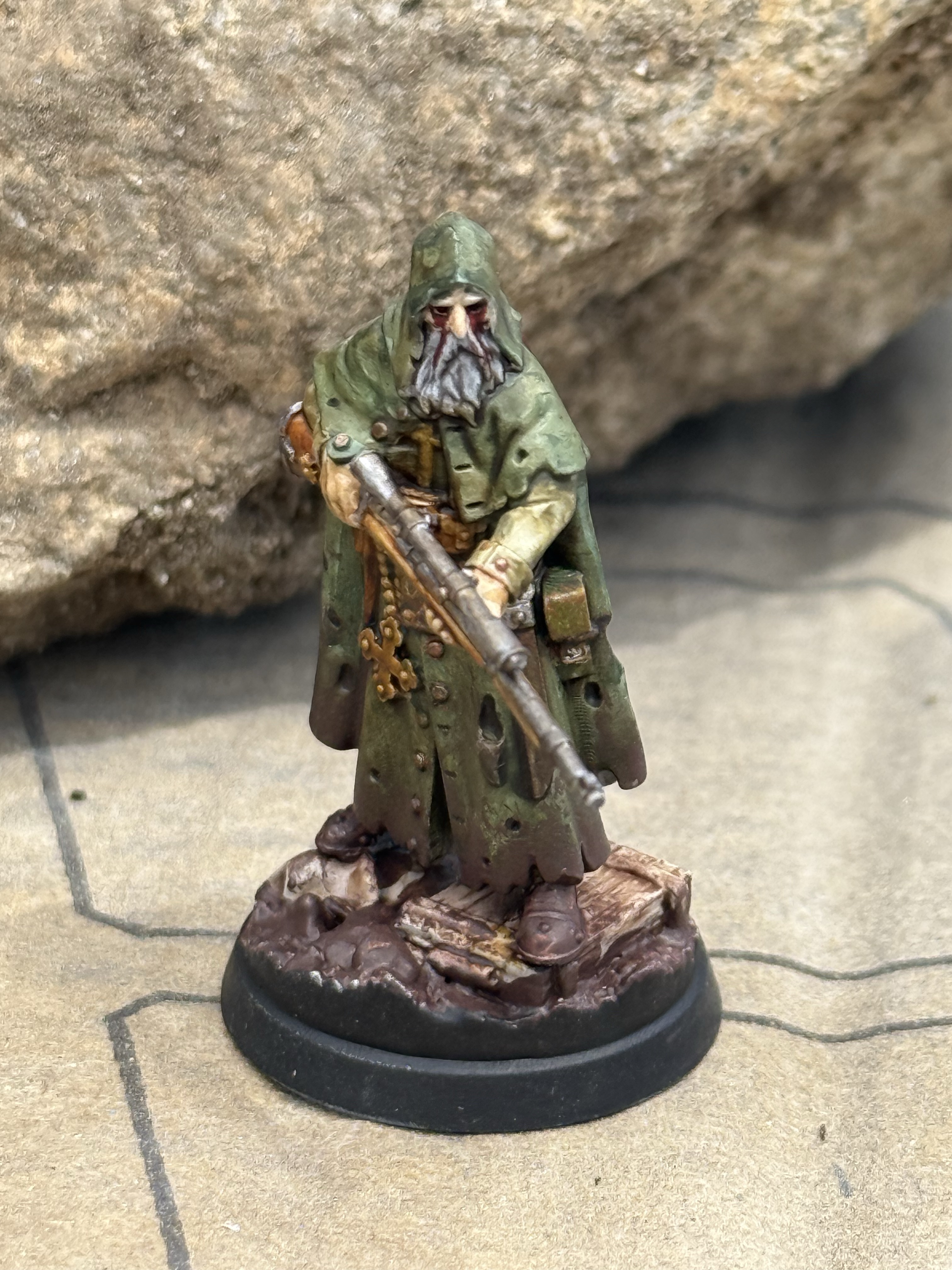 3D Printable Trench Crusade - Sniper Priest (Sniper Rifle) - New ...