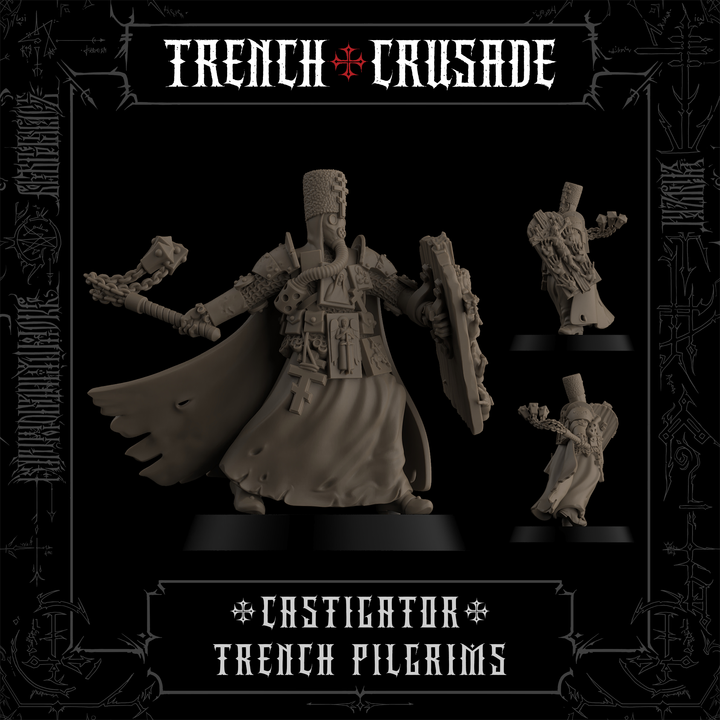 3D Printable Trench Crusade - Castigator - Trench Pilgrims by Factory ...