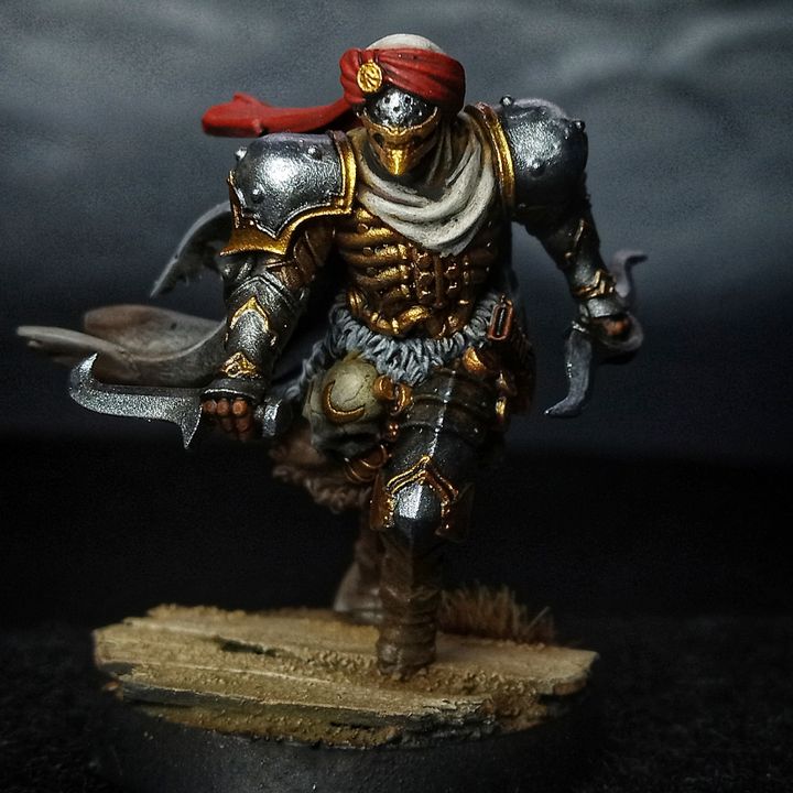 3D Print of Trench Crusade - Assassin - Iron Sultanate by cassianforgefire