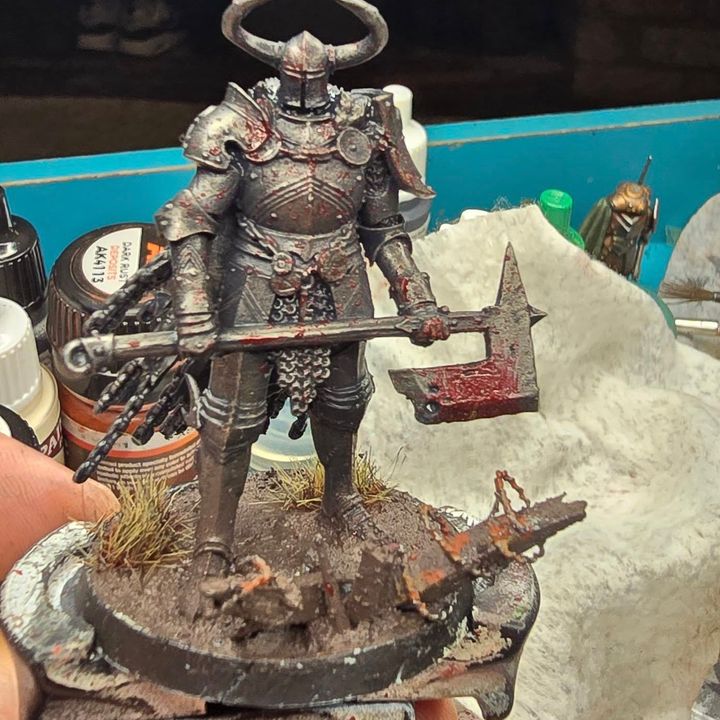 3D Print of Trench Crusade - Hell Knights - Court of the Seven Headed ...
