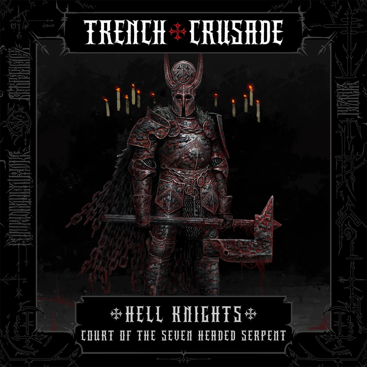 3D Printable Trench Crusade - Hell Knights - Court of the Seven Headed ...