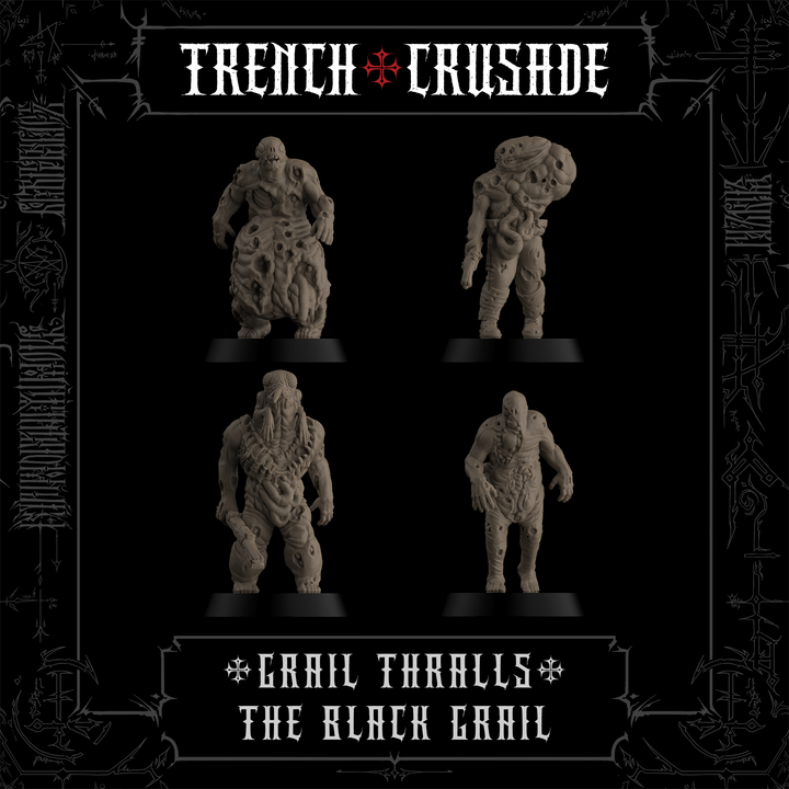 3D Printable Trench Crusade - Grail Thrall - Black Grail by Factory ...