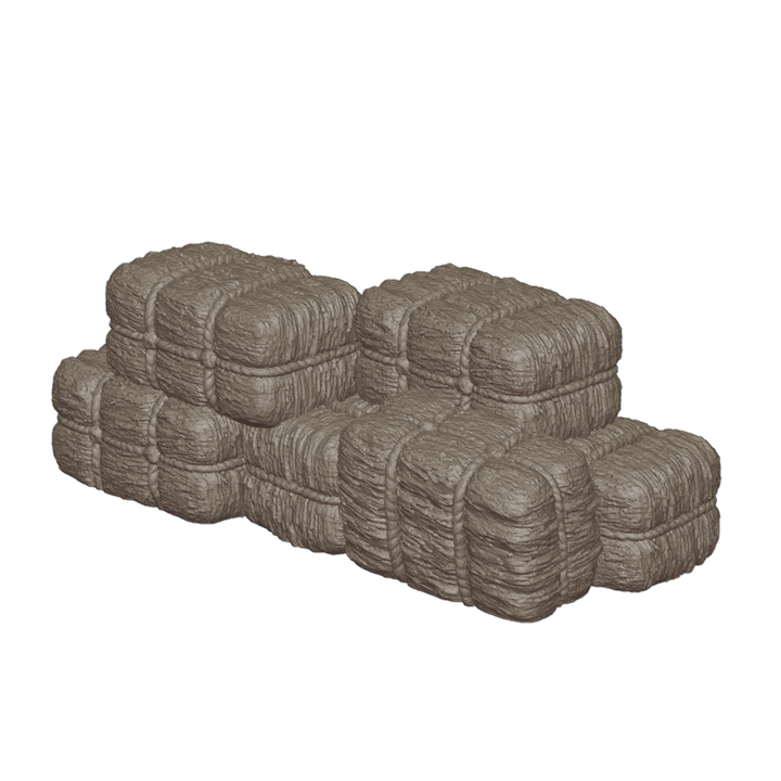 3D Printable Bales Hay by Dani Amengual
