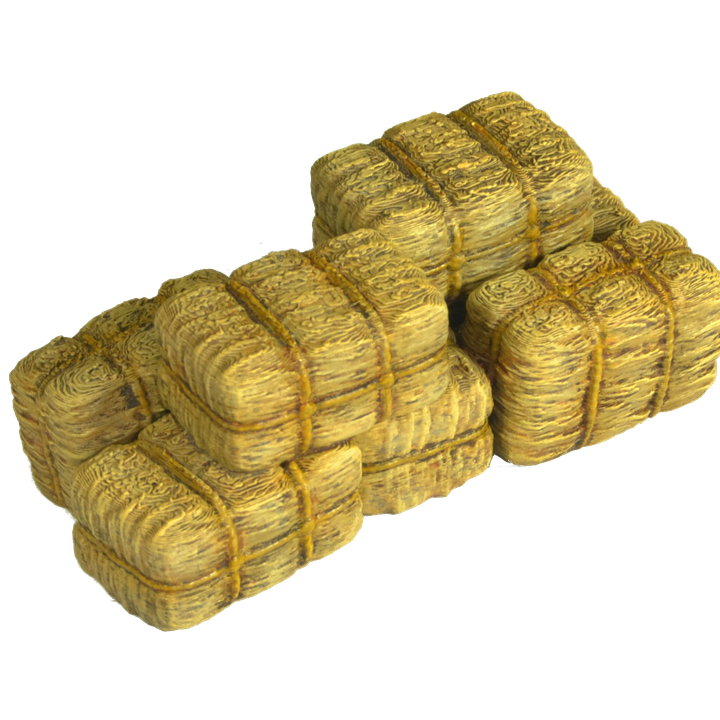 3D Printable Bales Hay by Dani Amengual
