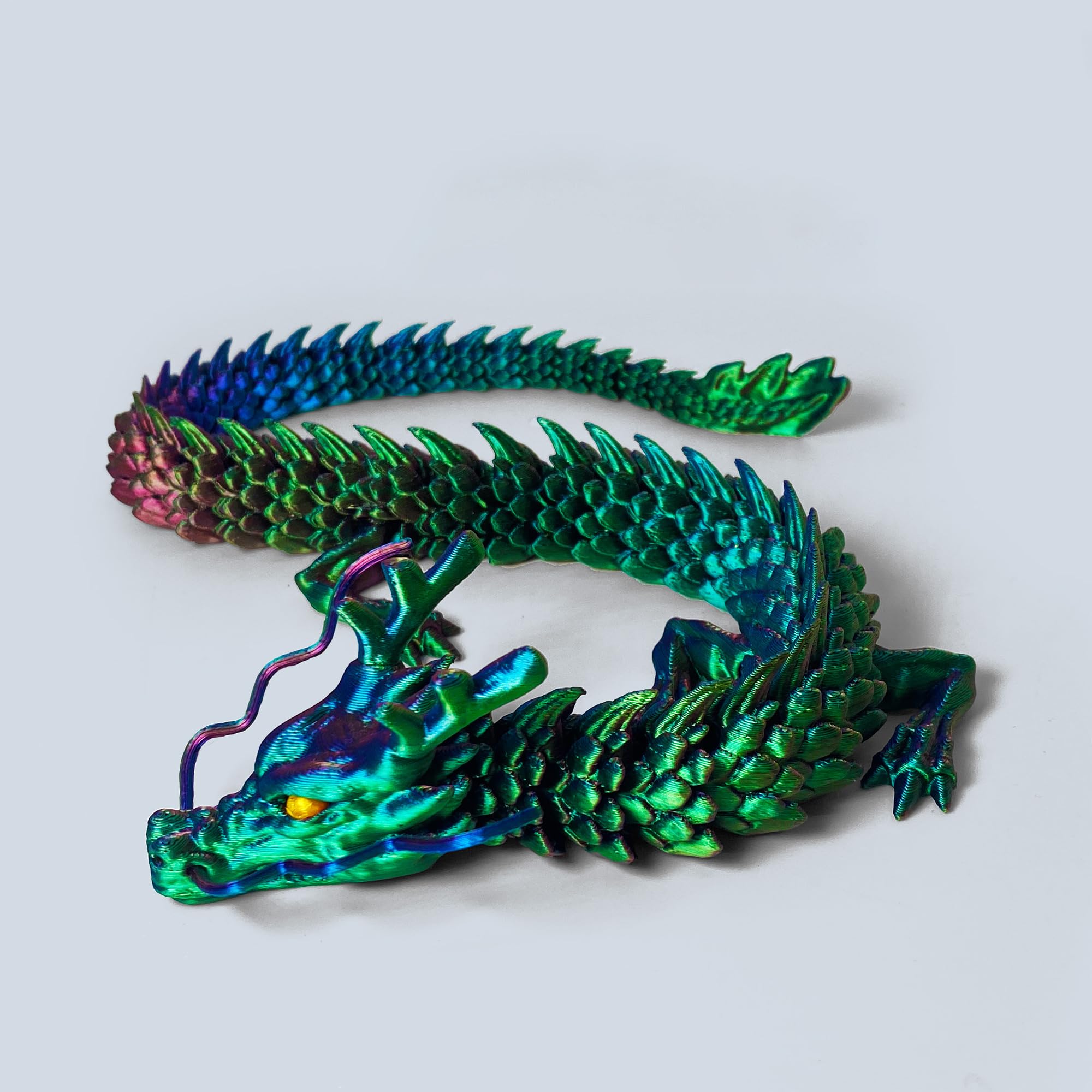 3D Printable Articulated Thorny Dragon | Flexi Thorny Dragon by RembStudios