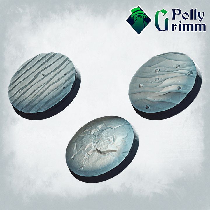 3D Printable Terrain. Base set. Sand, wood and rock by PollyGrimm