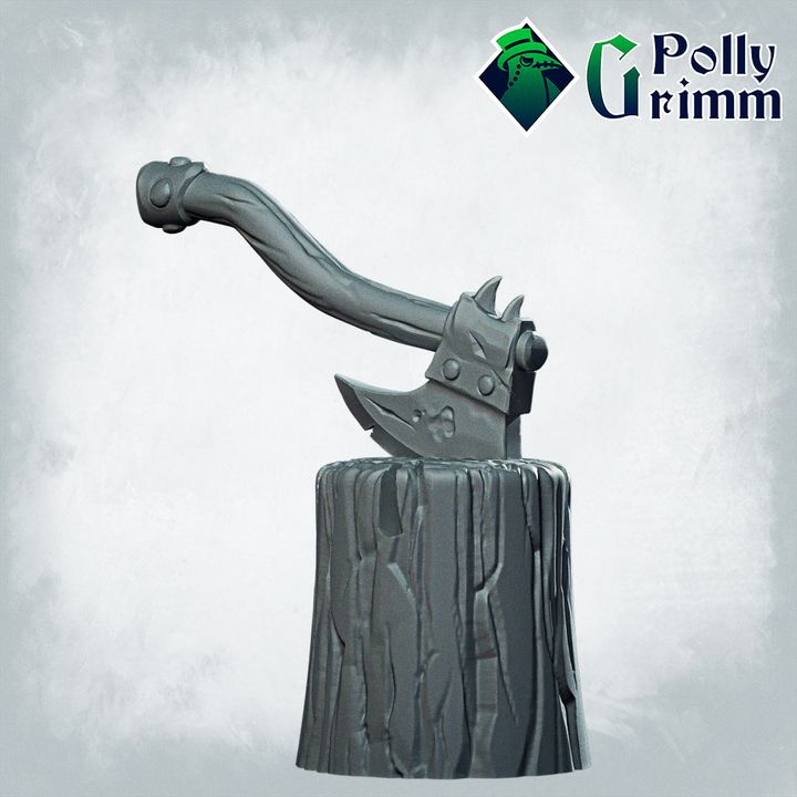 3D Printable Empire of Sin. Terrain, execution block, beheading block ...