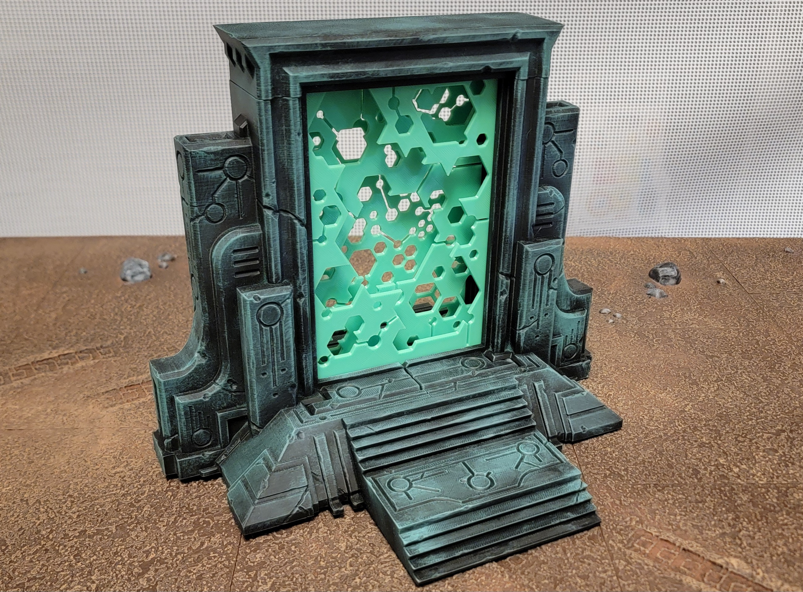 3D Printable Alien Artifacts - Warp Gate by Forbidden Prints