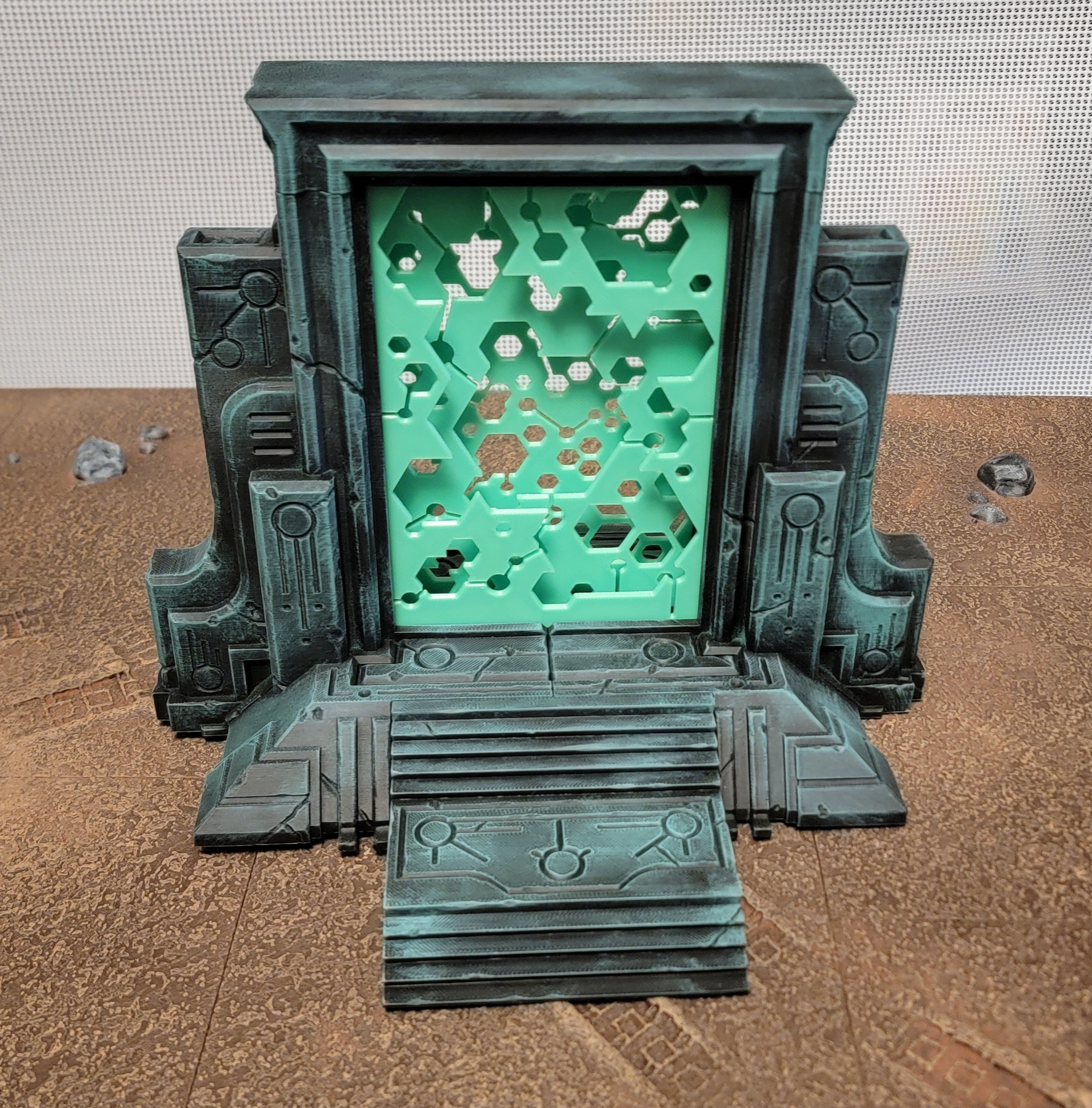 3D Printable Alien Artifacts - Warp Gate by Forbidden Prints