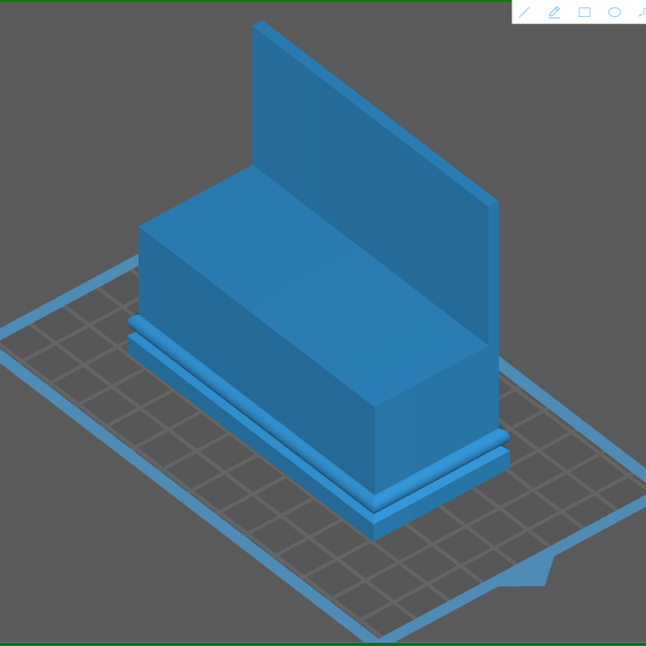 3D Printable Miniature Diorama Display Plinth by Rich Lamszus