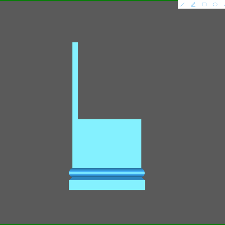 3D Printable Miniature Diorama Display Plinth by Rich Lamszus