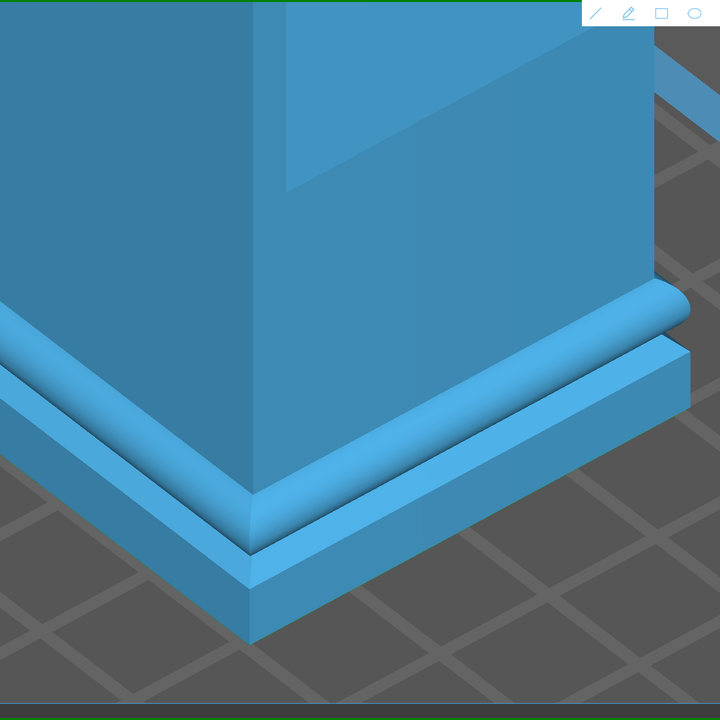 3D Printable Miniature Diorama Display Plinth by Rich Lamszus