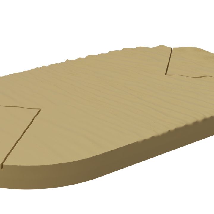 3D Printable Desert Mini Bases by Kathy Millatt Modelling