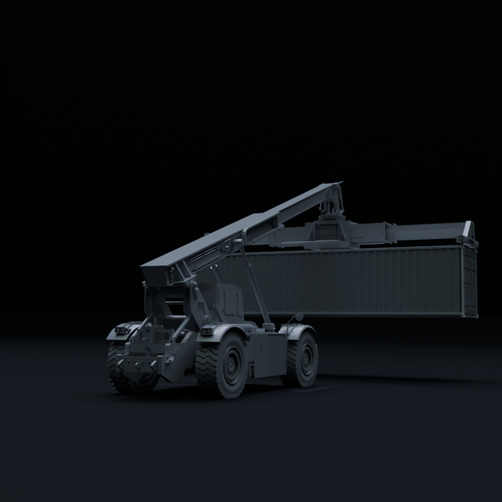3D Printable USMC Kalmar RT 240 with interiors by The Military ...
