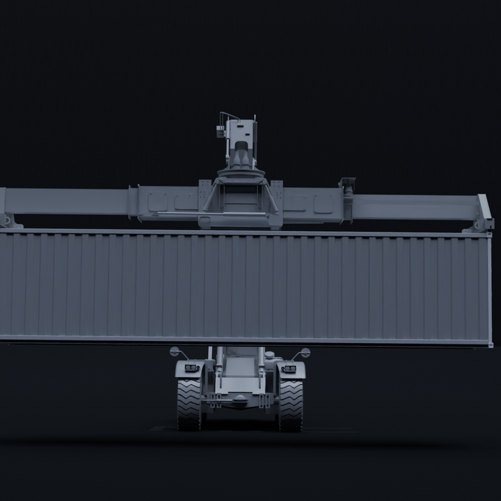 3D Printable USMC Kalmar RT 240 with interiors by The Military ...