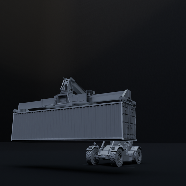 3D Printable USMC Kalmar RT 240 with interiors by The Military ...