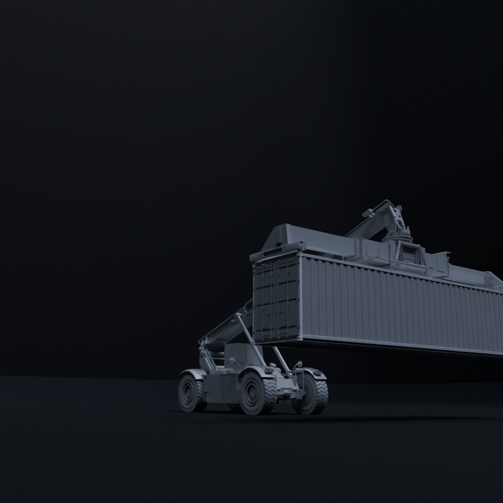 3D Printable USMC Kalmar RT 240 with interiors by The Military ...
