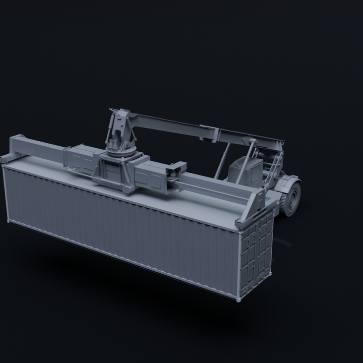 3D Printable USMC Kalmar RT 240 with interiors by The Military ...