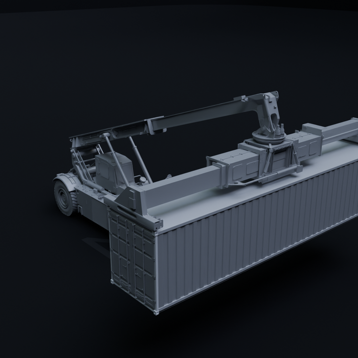 3D Printable USMC Kalmar RT 240 with interiors by The Military ...