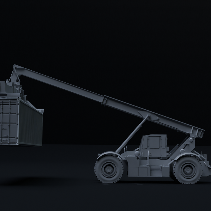 3D Printable USMC Kalmar RT 240 with interiors by The Military ...