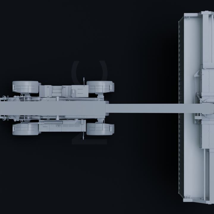 3D Printable USMC Kalmar RT 240 with interiors by The Military ...